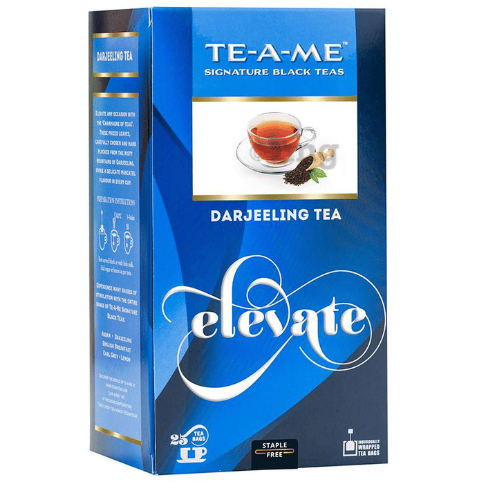 TE-A-ME Signature Black Tea (2gm Each) Darjeeling Elevate: Buy box of ...