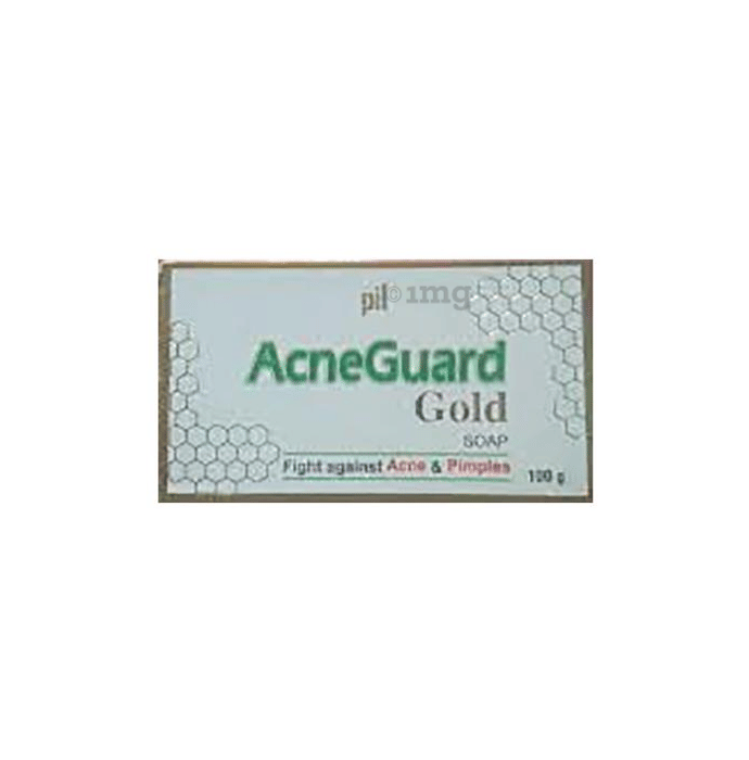Acneguard Gold Soap: Buy packet of 100 gm Soap at best price in India | 1mg