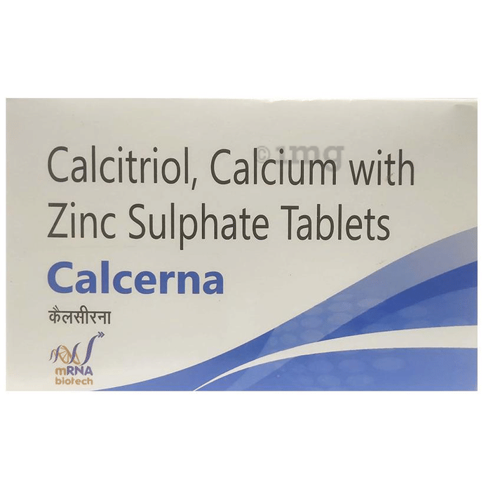 Calcerna Tablet: Buy strip of 10.0 tablets at best price in India | 1mg