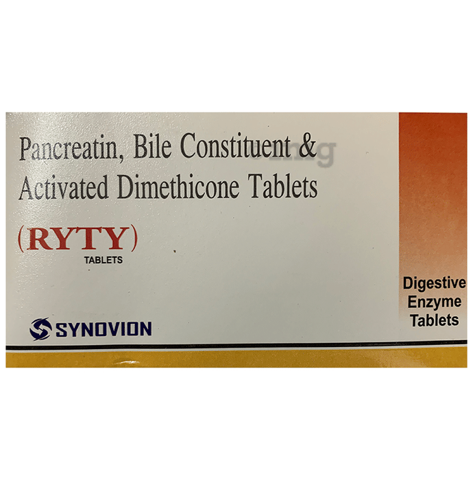 Ryty Tablet: Buy strip of 10.0 tablets at best price in India | 1mg