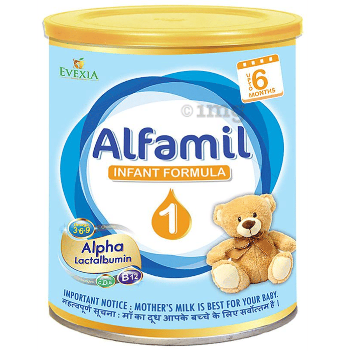 Evexia Alfamil Infant Formula with Omega 3-6-9 (Upto 6 Months): Buy Tin ...