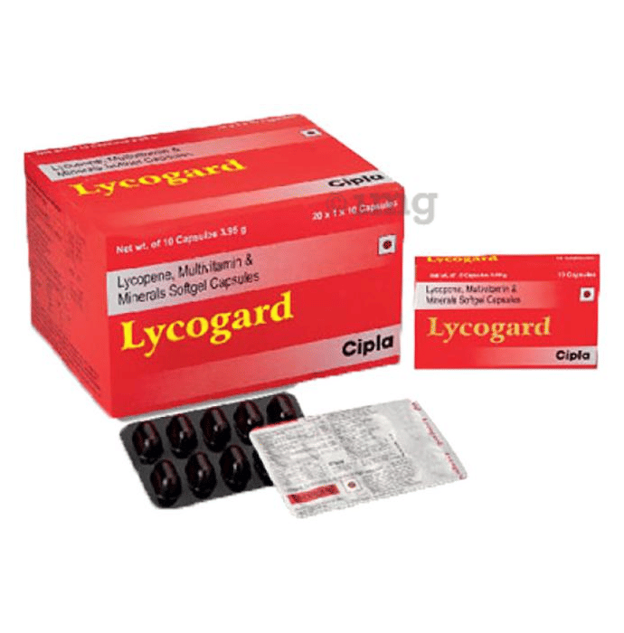 Lycogard Capsule: Buy strip of 10 capsules at best price in India | 1mg