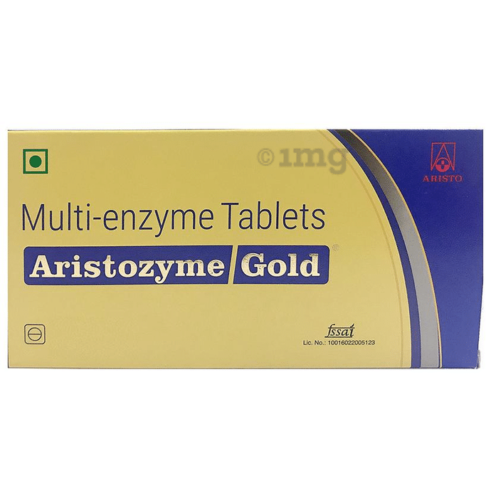Aristozyme Gold Tablet Buy Strip Of 100 Tablets At Best Price In India 1mg