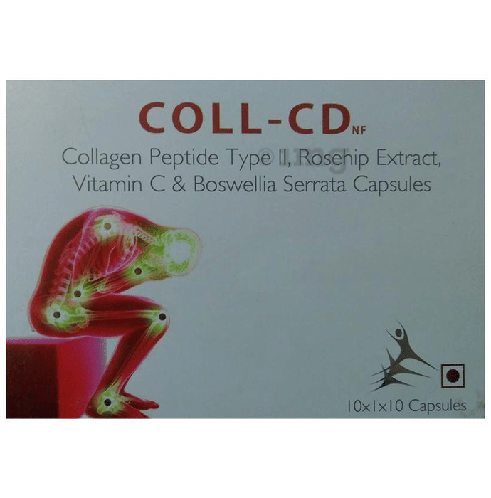 Coll-CD NF Capsule: Buy strip of 10 capsules at best price in India | 1mg