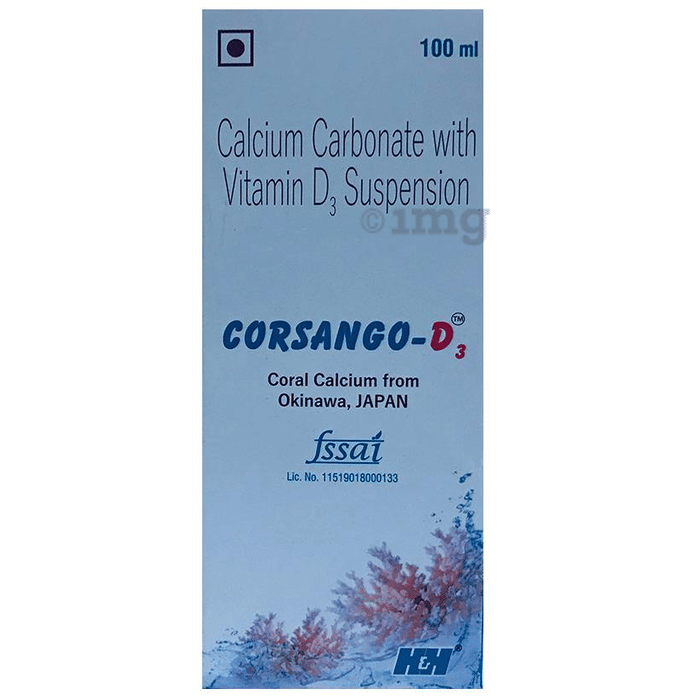 Corsango-D3 Suspension: Buy bottle of 100.0 ml Oral Suspension at best ...