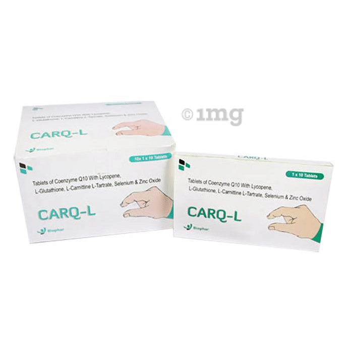Carq-L Tablet: Buy strip of 10 tablets at best price in India | 1mg