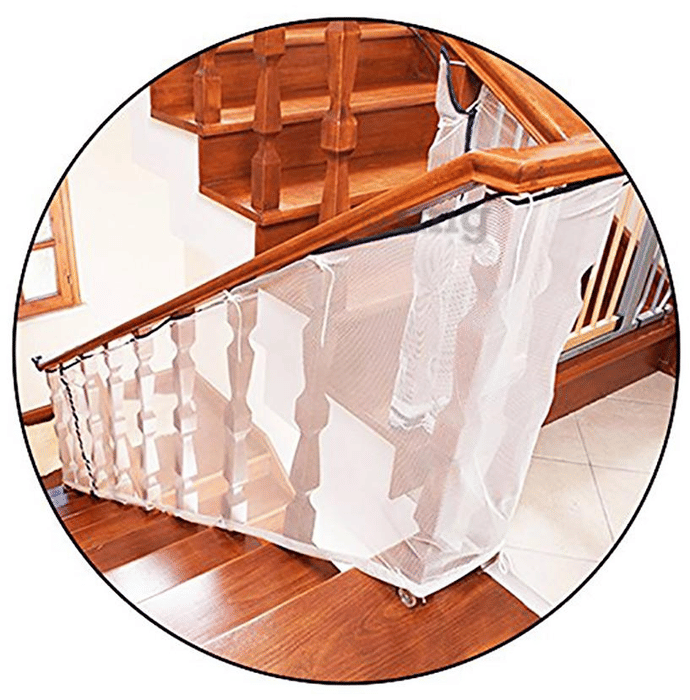 Safe-O-Kid Strong Fine Mesh Fall Prevention Safety Net: Buy box of 2.0 ...