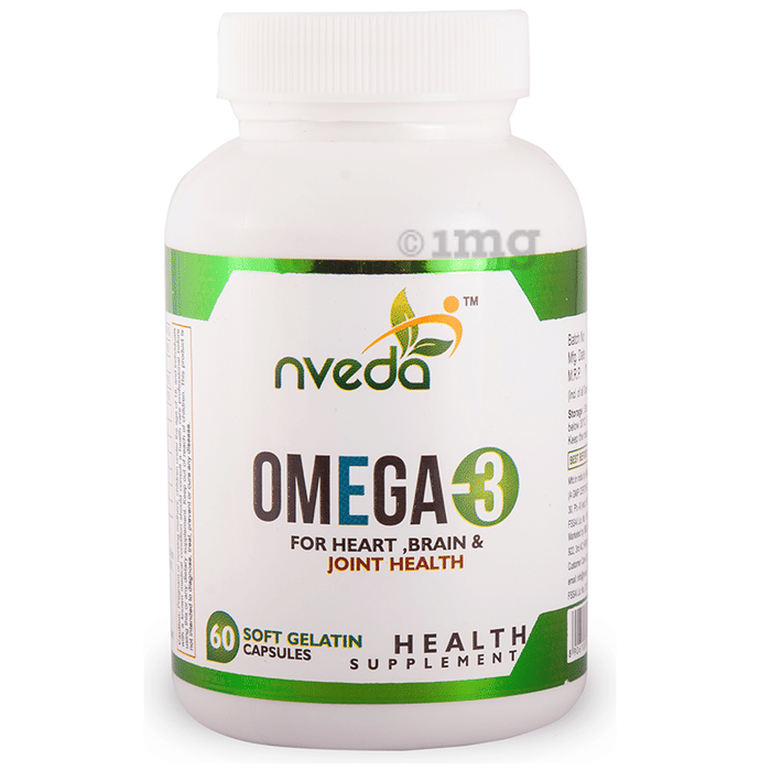 Nveda Omega 3 With Epa And Dha For Heart Brain And Joint Health Soft