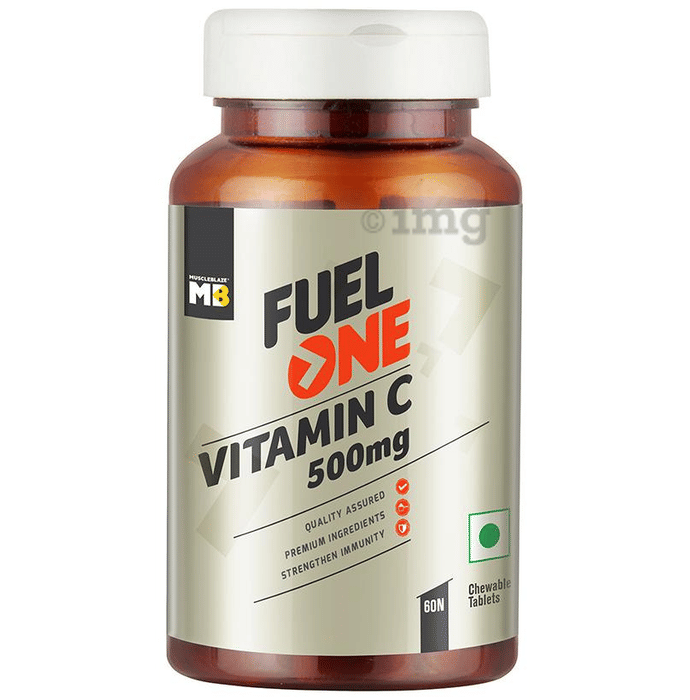 MuscleBlaze Fuel One Vitamin C 500mg Chewable Tablet: Buy bottle of 60. ...