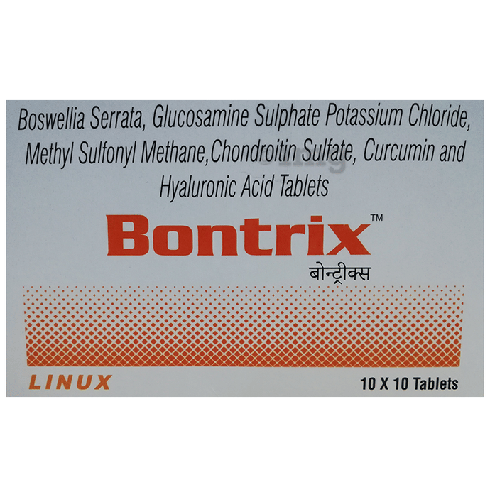 Bontrix Tablet: Buy strip of 10 tablets at best price in India | 1mg
