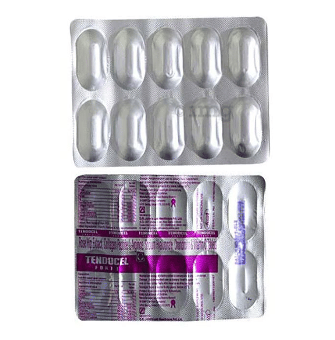 Tendocel Forte Tablet: Buy strip of 10 tablets at best price in India | 1mg