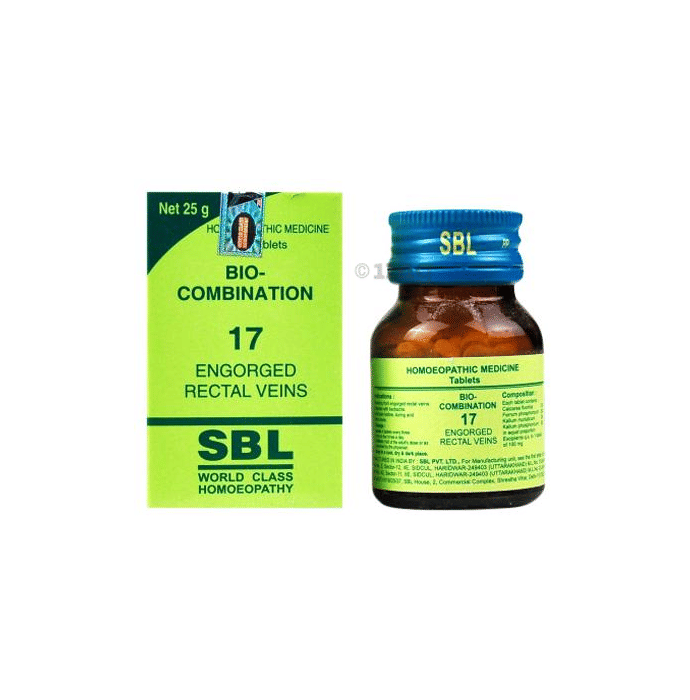 SBL Bio-Combination 17 Tablet: Buy bottle of 25.0 gm Biocombination ...