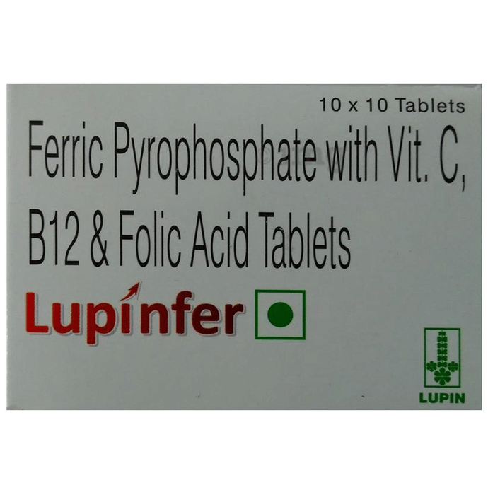 Lupinfer Tablet: Buy strip of 10 tablets at best price in India | 1mg