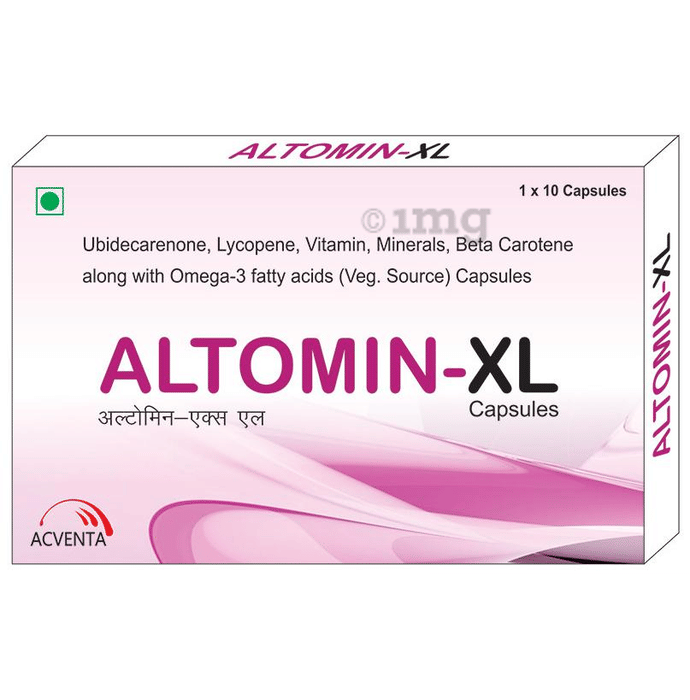 Altomin XL Capsule: Buy strip of 10 capsules at best price in India | 1mg