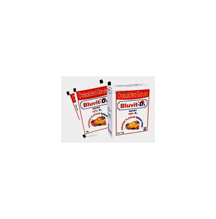 Bluvit-D3 Granules: Buy sachet of 1 gm Granules at best price in India ...