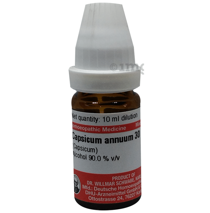 Dr Willmar Schwabe Germany Capsicum Annuum (Capsicum) Dilution 30: Buy ...