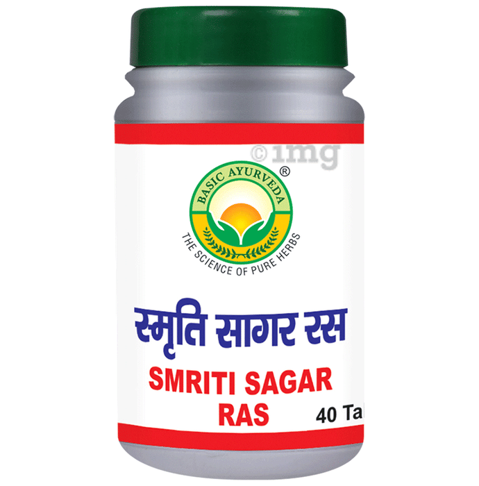 Basic Ayurveda Smriti Sagar Ras: Buy bottle of 40.0 tablets at best ...