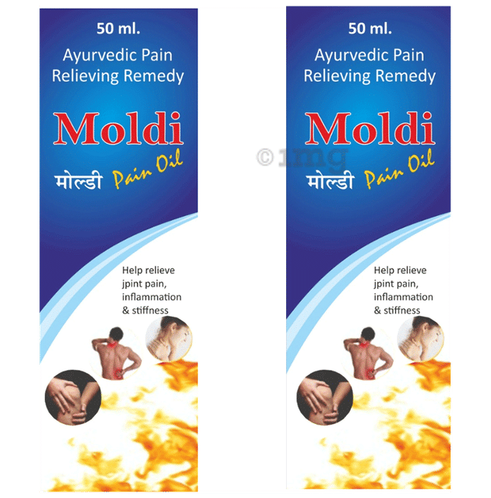 Moldi Pain Oil (50ml Each): Buy combo pack of 2.0 bottles at best price ...