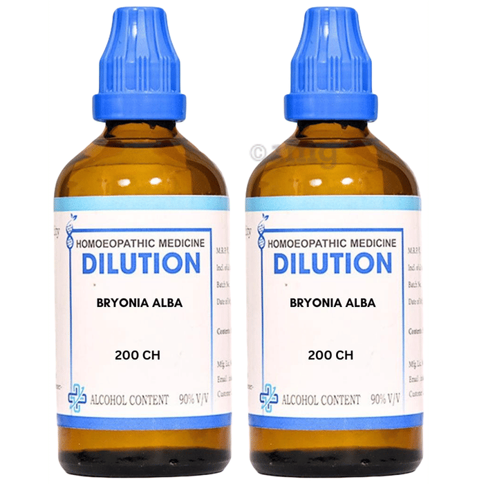 LDD Bioscience Bryonia Alba Dilution (100ml Each) 200 CH: Buy combo ...