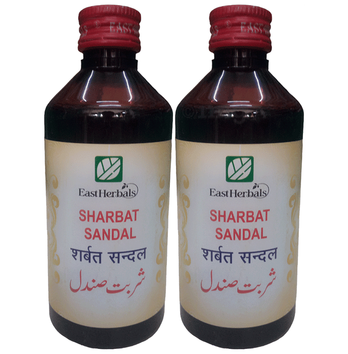 East Herbals Sharbat Sandal (200ml Each): Buy combo pack of 2.0 bottles ...