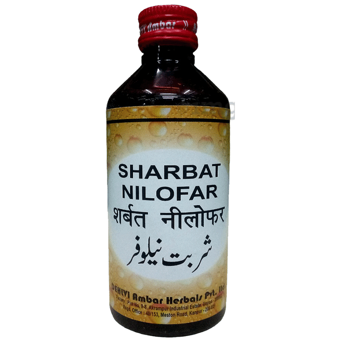 Dehlvi Sharbat Nilofar Liquid (200ml Each): Buy combo pack of 2.0 ...
