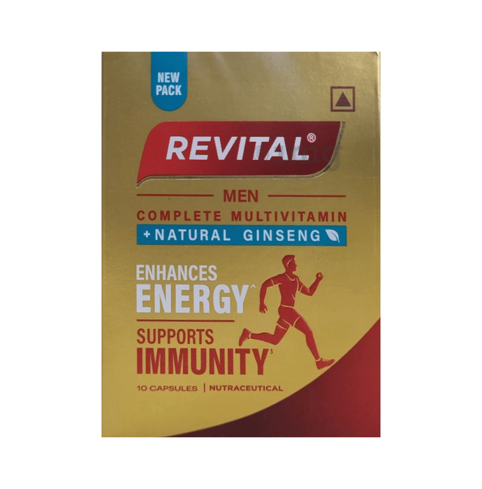 Revital Men Complete Multivitamin Capsule: Buy strip of 10.0 capsules ...