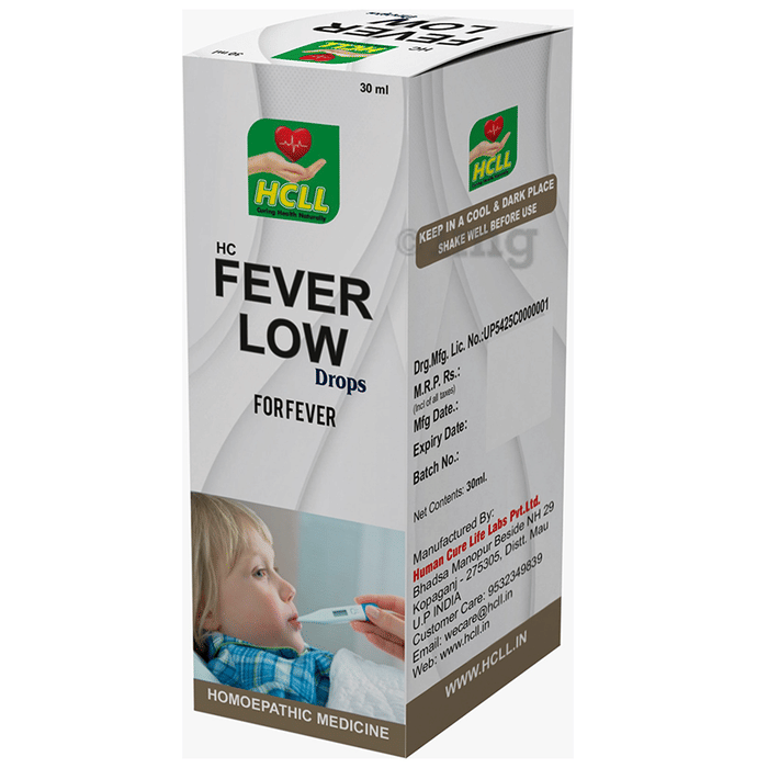 HCLL HC Fever Low Drop: Buy bottle of 30.0 ml Drop at best price in ...