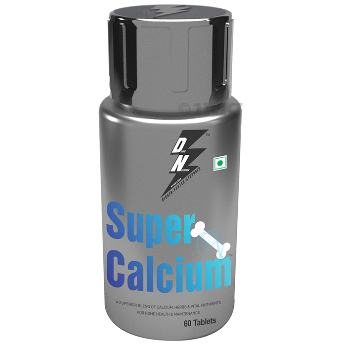 Divine Nutrition Super Calcium Tablet: Buy bottle of 60.0 tablets at ...