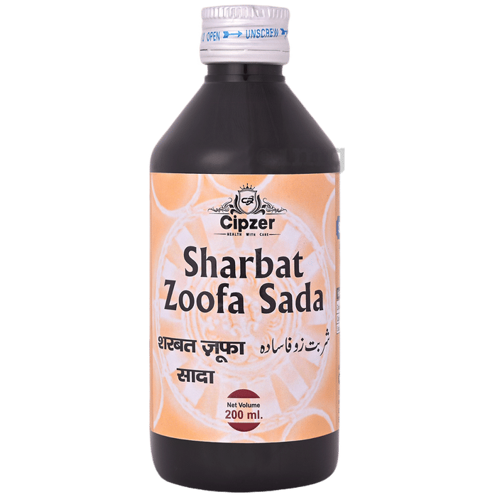 Cipzer Sharbat Zoofa Sada | Herbal Syrup for Cough, Cold & Throat ...