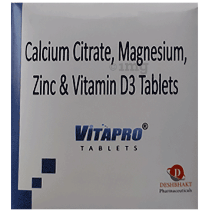 Deshbhakt Pharmaceuticals Vitapro Tablet: Buy bottle of 10.0 tablets at ...