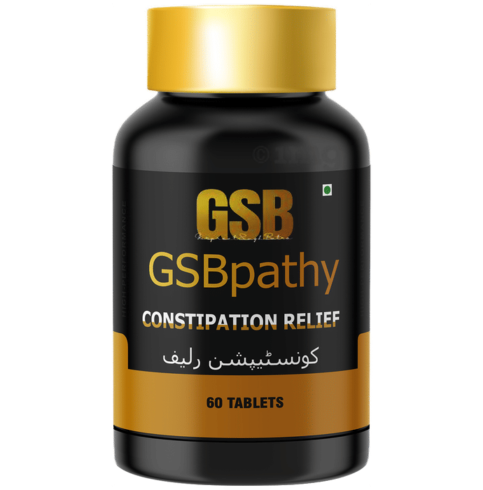 GSB Pathy Constipation Relief Tablet: Buy bottle of 60.0 tablets at ...