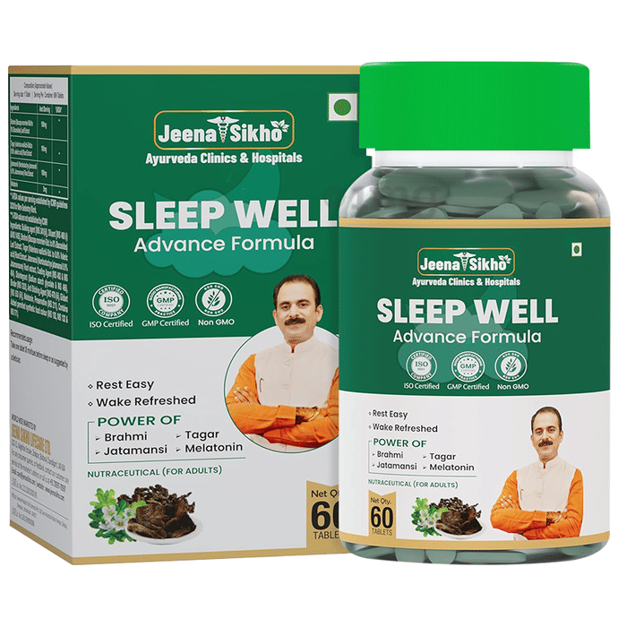 Jeena Sikho Sleep Well Advance Formula Tablet for Adults (60 Each): Buy ...