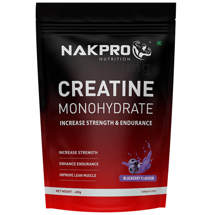 Nakpro Nutrition Creatine Monohydrate for Strength & Endurance ...