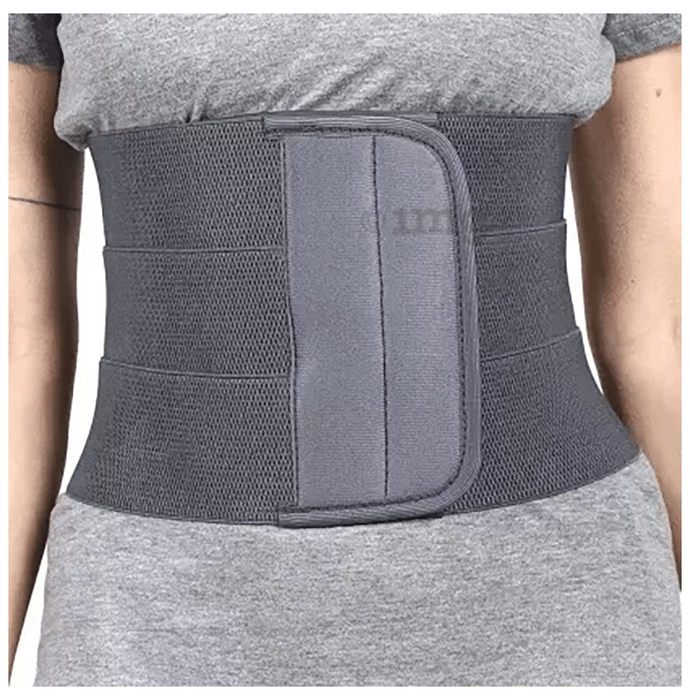Superfine Comfort Abdominal Belt After Delivery For Tummy Reduction Xl Grey Buy Box Of 1 Unit
