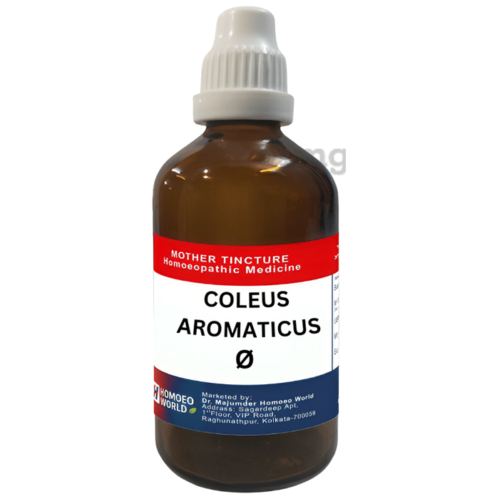 Dr. Majumder Homeo World Coleus Aromaticus Mother Tincture Q: Buy ...