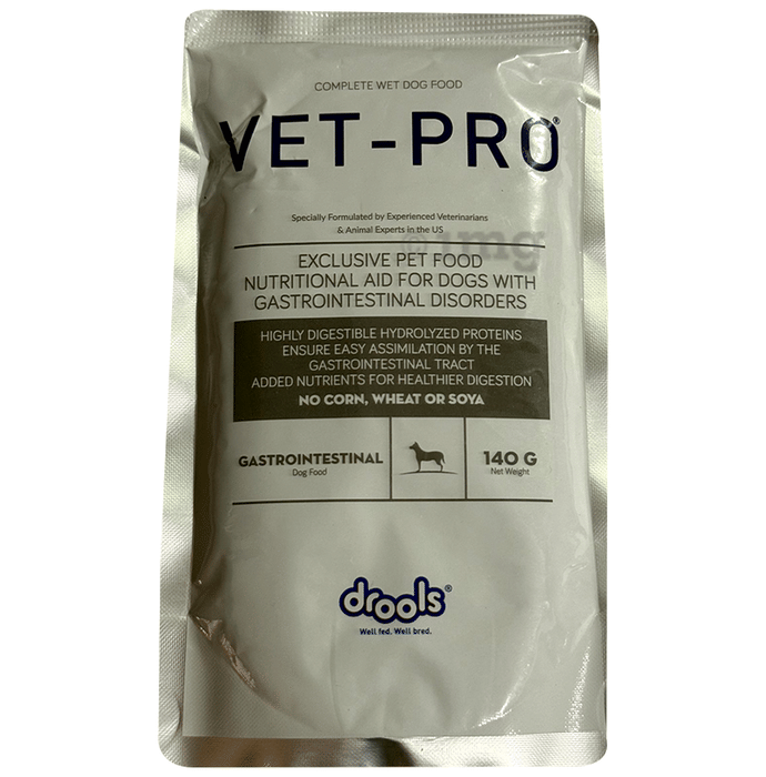 Drools Vet-Pro Gastrointestinal Pet Food For Dog: Buy packet of 140.0 ...