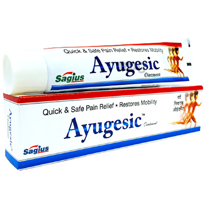 Sagius Ayugesic Ointment: Buy tube of 30 gm Ointment at best price in ...
