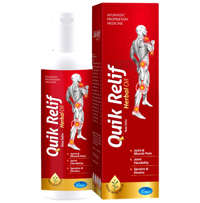Quik Relif Herbal Oil: Buy bottle of 50 ml Oil at best price in India | 1mg