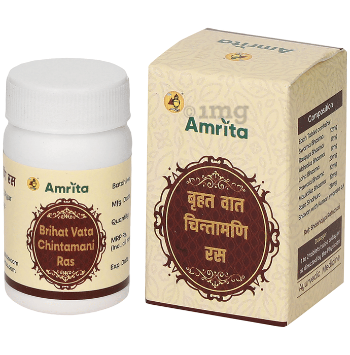 Amrita Brihat Vat Chintamani Ras Tablet: Buy bottle of 30.0 tablets at ...