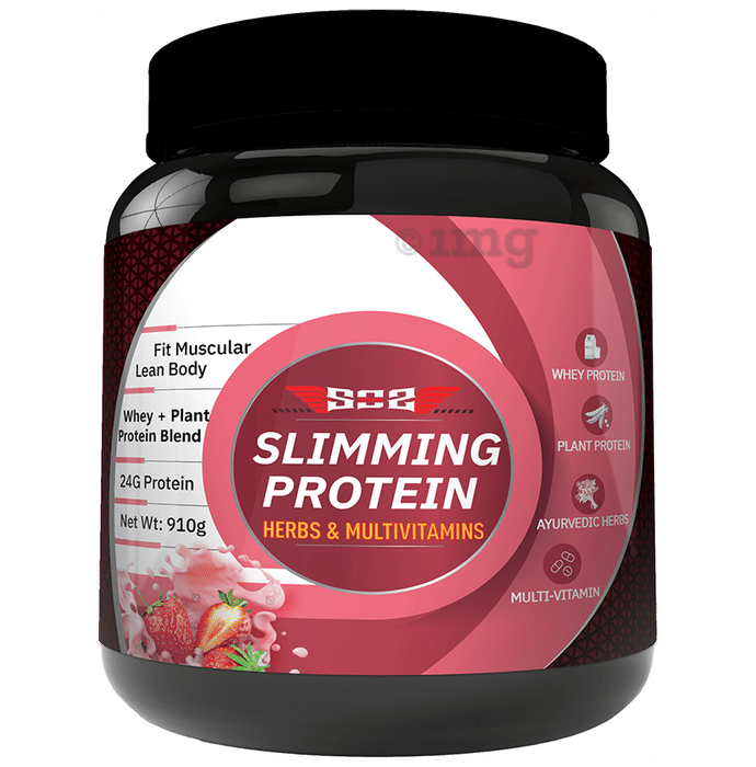 SOS Nutrition Sliming Protein Powder Strawberry: Buy jar of 500.0 gm ...