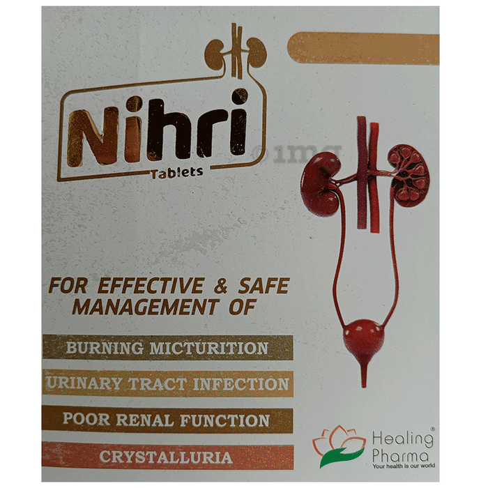 Healing Pharma Nihri Tablet: Buy strip of 30.0 tablets at 𝗯𝗲𝘀𝘁 𝗽𝗿𝗶𝗰𝗲 in ...