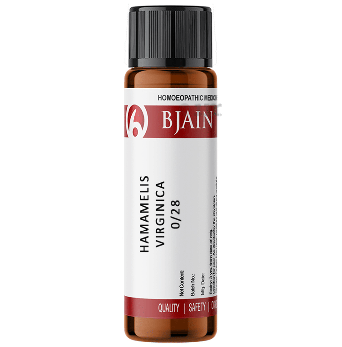 Bjain Hamamelis Virginica Globules 0/28 LM: Buy bottle of 6.0 gm ...