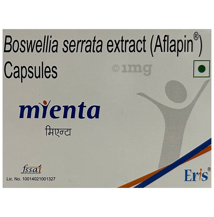 Mienta Capsule: Buy strip of 10.0 capsules at best price in India | 1mg