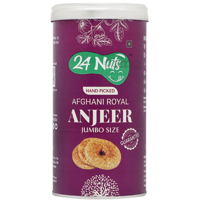 24 Nuts Hand Picked Afghani Royal Anjeer: Buy Tin of 250.0 gm Dry Fruits at best price in India ...
