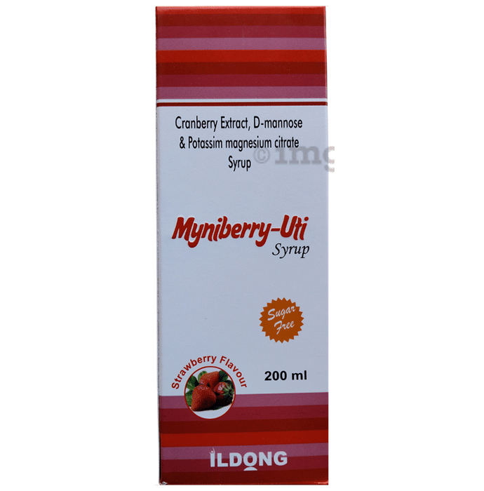 Myniberry-UTI Syrup: Buy bottle of 200.0 ml Syrup at best price in ...