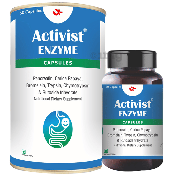 Activist Enzyme Capsule: Buy bottle of 60 capsules at best price in ...