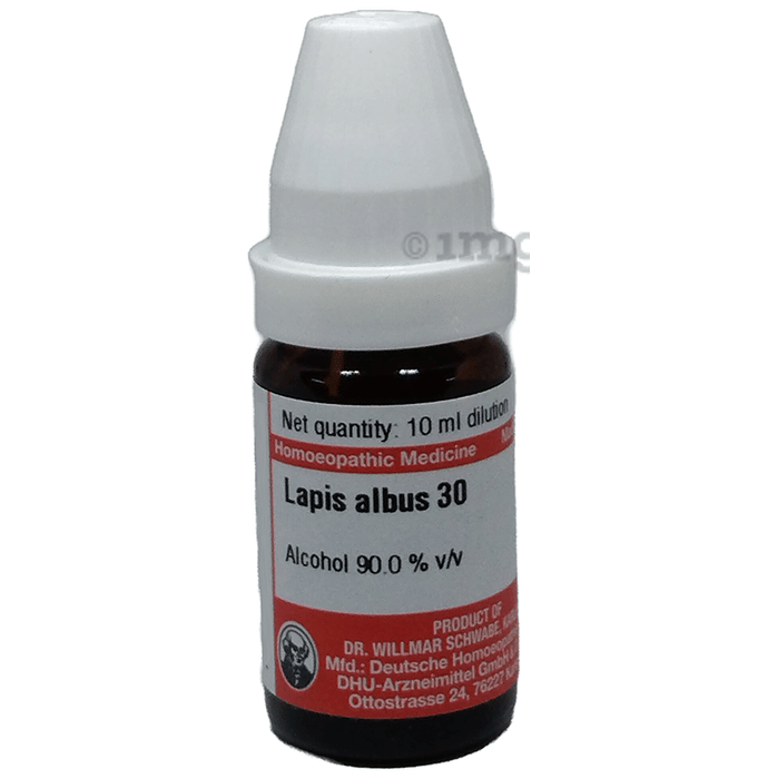 Dr Willmar Schwabe Germany Lapis Albus Dilution 30: Buy bottle of 10.0 ...
