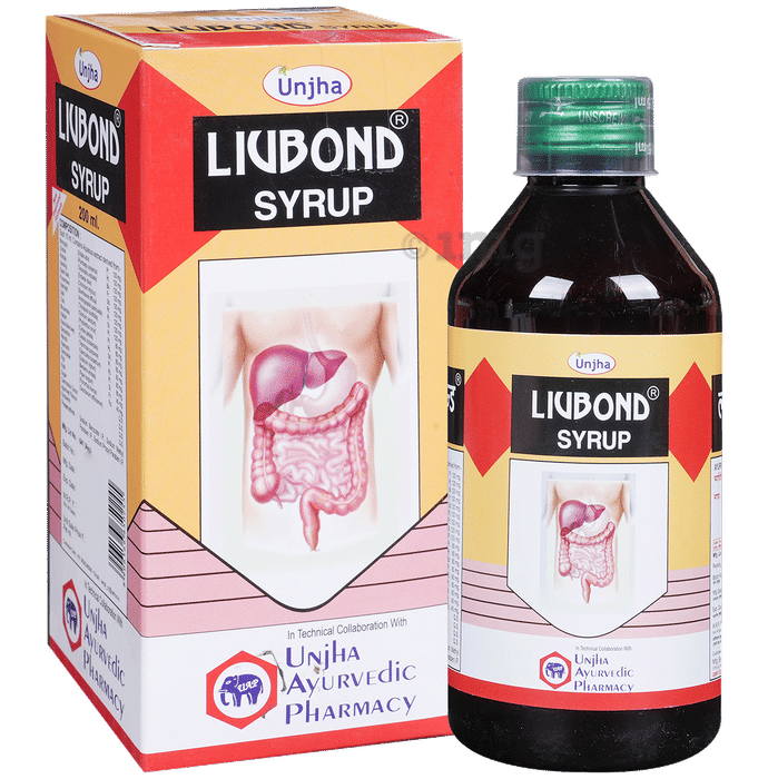 Unjha Livbond Syrup: Buy bottle of 200.0 ml Syrup at best price in ...