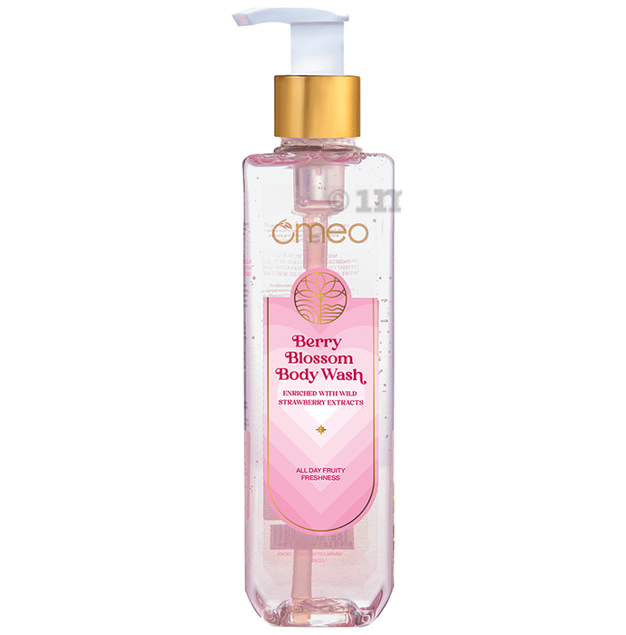 Omeo Berry Blossom Body Wash: Buy pump bottle of 200.0 ml Body Wash at best price in India | 1mg