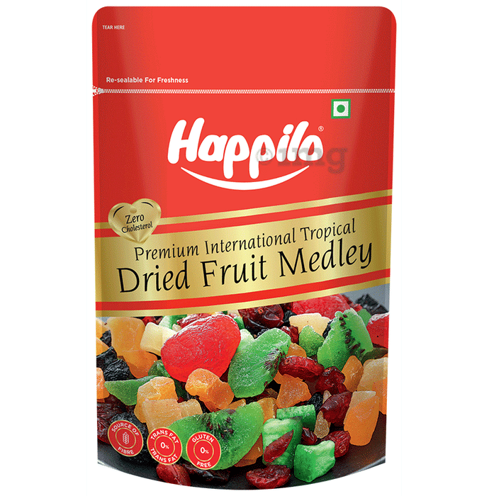 Happilo Premium International Dried Tropical Fruit Medley: Buy packet ...